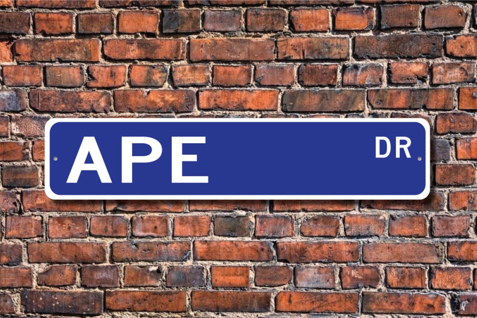 Ape Ape Gift Ape Sign Sign for Zoo Enclosure Ape Decor - Etsy