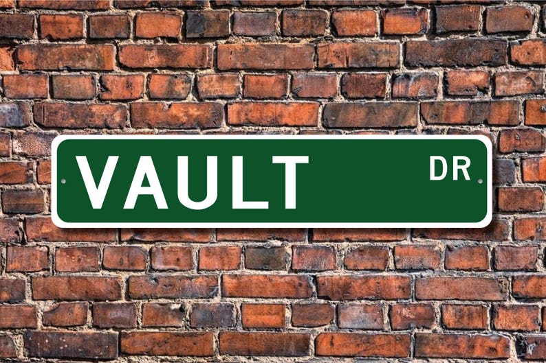 Vault Vault Sign Vault Fan Vault Player Vault Gift - Etsy