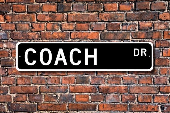 Coach Coach Gift Coach Sign Coach Decor Mentor Gift Gift | Etsy