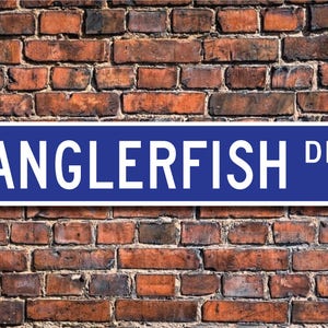 Anglerfish Anglerfish Gift Anglerfish Sign Bait Fish - Etsy