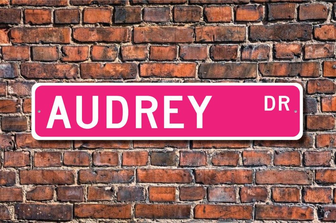 Audrey, Audrey Sign, Audrey Lover, Audrey Gift, Child Gift, Grandchild ...