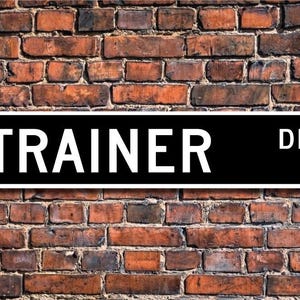 Trainer, Trainer Gift, Trainer Sign, Athletic Medical Trainer ...