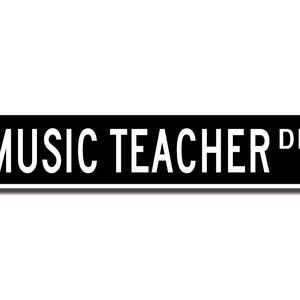 Music Teacher, Music Teacher Gift, Music Teacher Sign, Music Instructor ...
