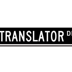 Translator, Translator Gift, Translator Sign, Foreign Languages ...