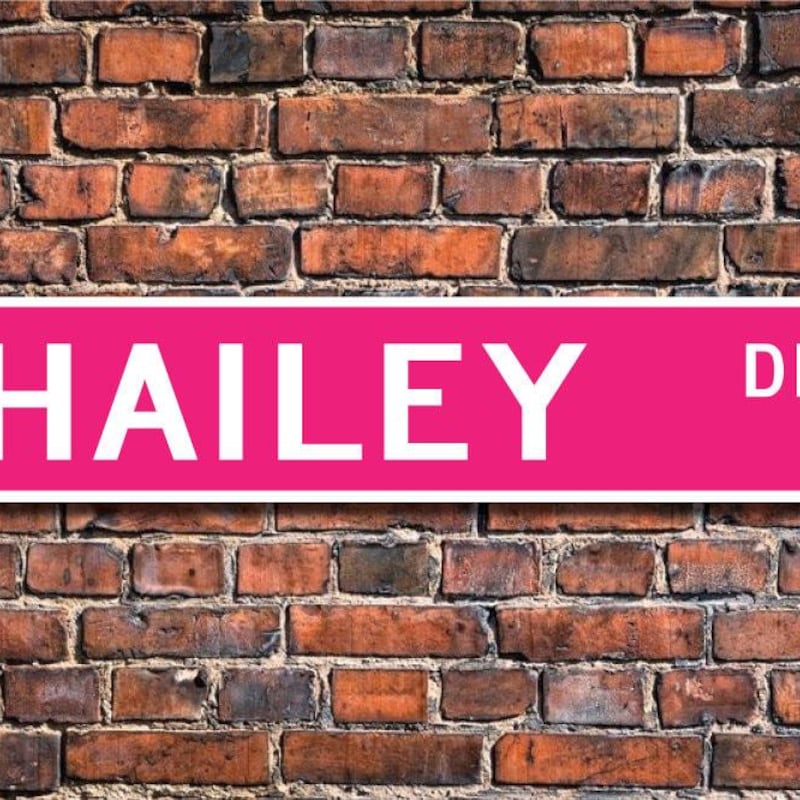Hailey Name Art - Etsy