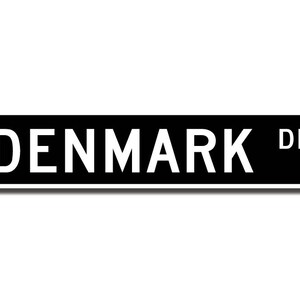 Denmark Sign, Denmark Decor, Denmark Gift, Denmark Souvenir, Denmark ...