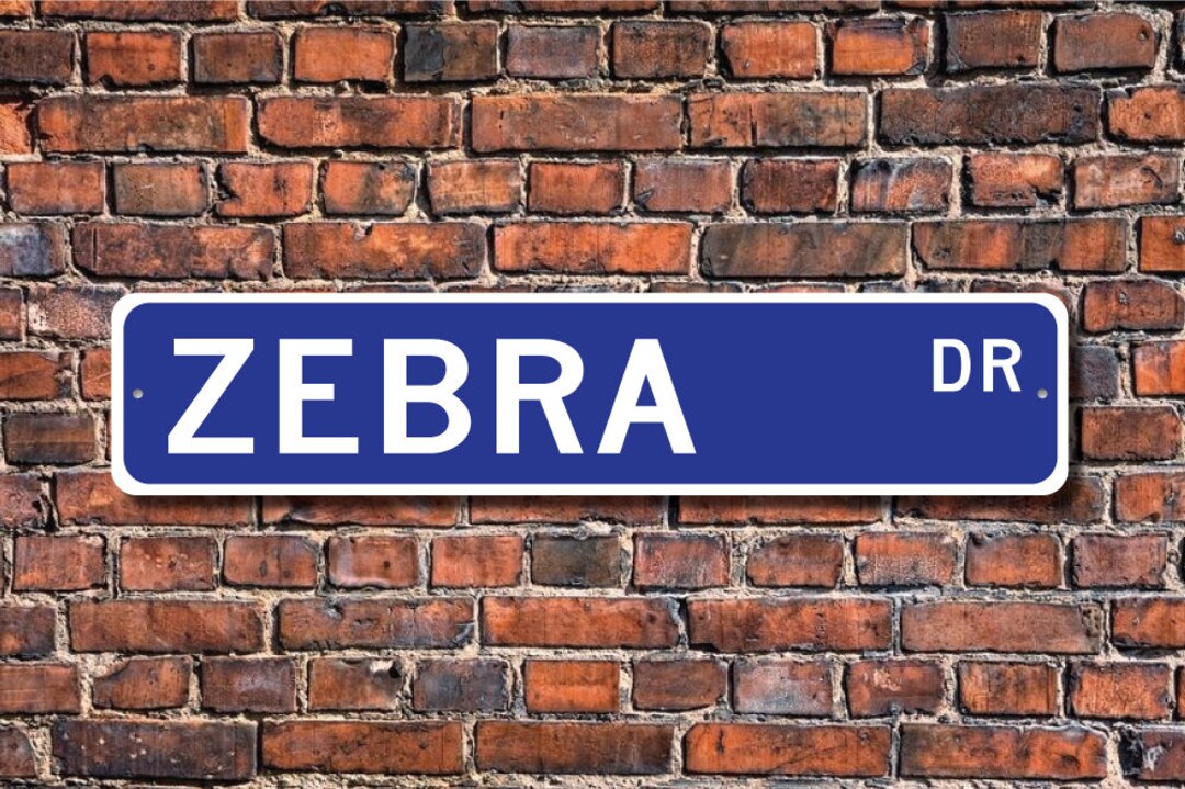 Zebra, Zebra Gift, Zebra Sign, Zebra Lover, Zebra Decor, African Equids ...