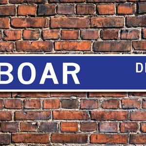 Boar, Boar Gift, Boar Sign, Boar Decor, Boar Expert, Boar Lover, Wild ...