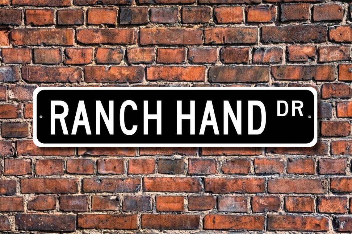 Ranch Hand Ranch Hand Gift Ranch Hand sign cattle rancher | Etsy