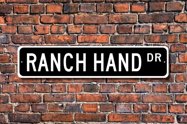 Ranch Hand Ranch Hand Gift Ranch Hand sign cattle rancher | Etsy