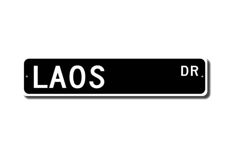 Laos Sign Laos Gift Laos Souvenir Sign Laos Keepsake Laos - Etsy