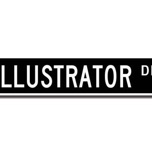 Illustrator, Illustrator Gift, Illustrator Sign, Artist, Animator, Book ...