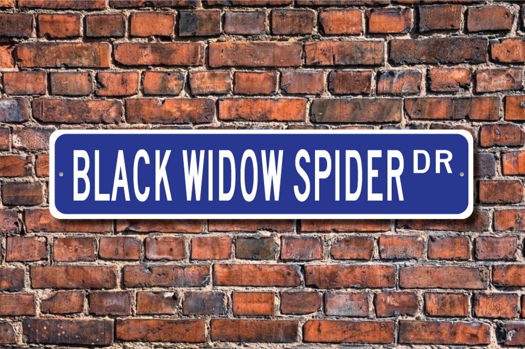 Black Widow Spider, Black Widow Spider Gift, Black Widow Spider Sign ...