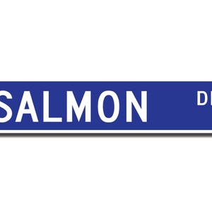 Salmon, Salmon Gift, Salmon Sign, Salmon Decor, Salmon Lover, Ray ...