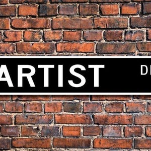 Artist, Artist Gift, Artist Sign, Artist Decor, Gift for Artist, Artist ...