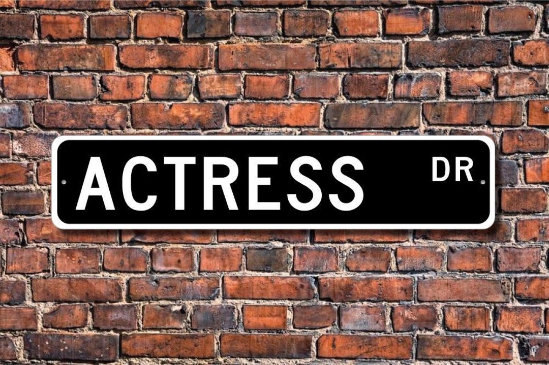 Actress Gift, Actress Decor, Actress Sign, Gift for Actress, Sign for ...