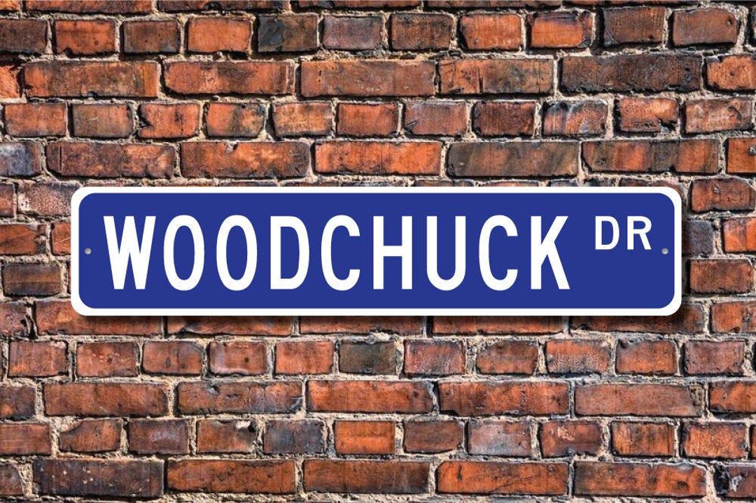 Woodchuck, Woodchuck Gift, Woodchuck Sign, Woodchuck Decor, Woodchuck ...