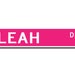 Leah Leah Sign Leah Birthday Gift Leah Lover Child Gift - Etsy