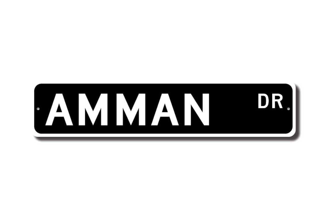 Amman Amman Gift Amman Sign Amman Souvenir Amman Native - Etsy