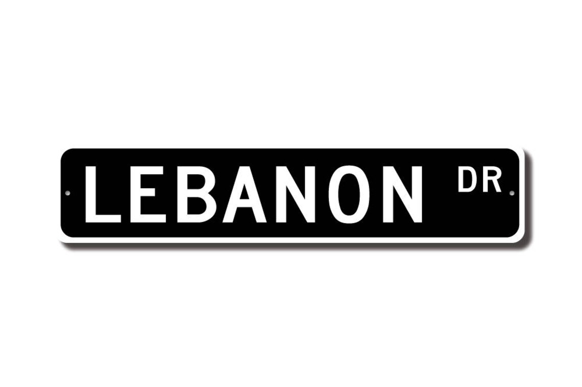 Lebanon Sign Lebanon Gift Lebanon Souvenir Lebanon | Etsy
