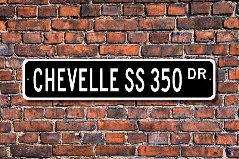 Chevelle SS 350 Chevrolet Chevelle SS 350 Sign Chevelle SS - Etsy