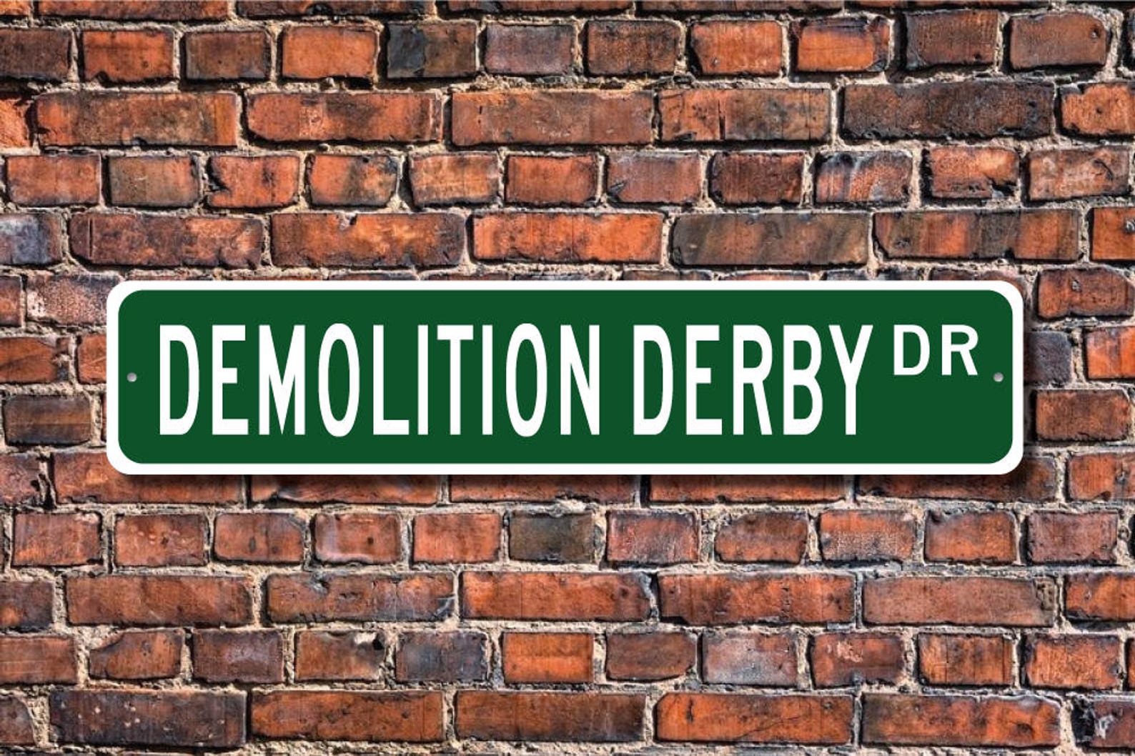 Demolition Derby Demolition Derby Sign Demolition Derby Fan - Etsy