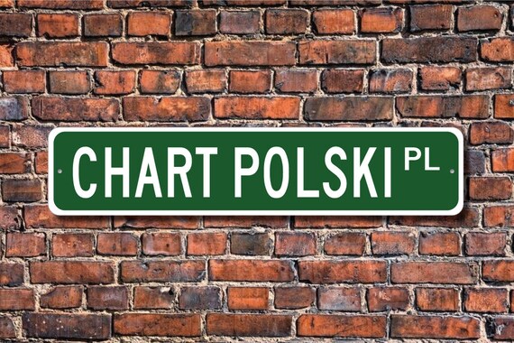 Chart Polski Chart Polski Lover Chart Polski Sign Custom - Etsy España