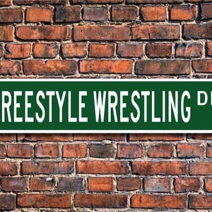 Freestyle Wrestling, Freestyle Wrestling Sign, Freestyle Wrestling Fan ...