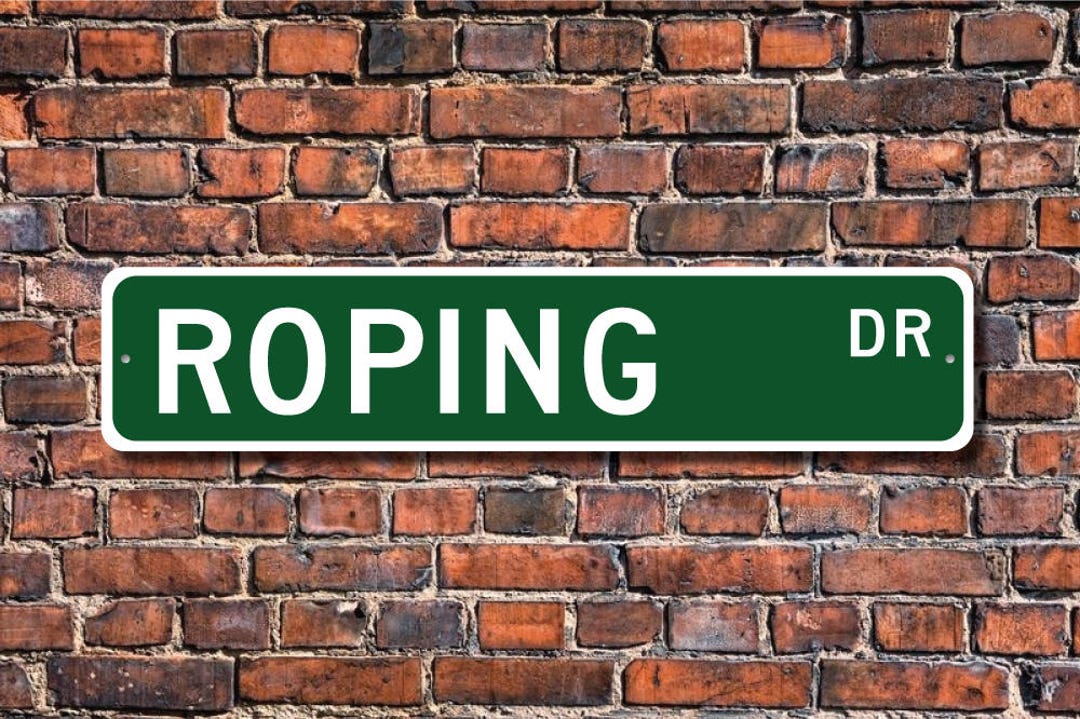 Roping, Roping Sign, Roping Fan, Roping Participant, Roping Gift, Rodeo ...