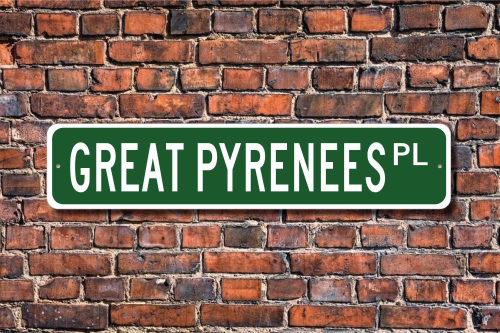 Great Pyrenees Great Pyrenees Lover Great Pyrenees Sign - Etsy