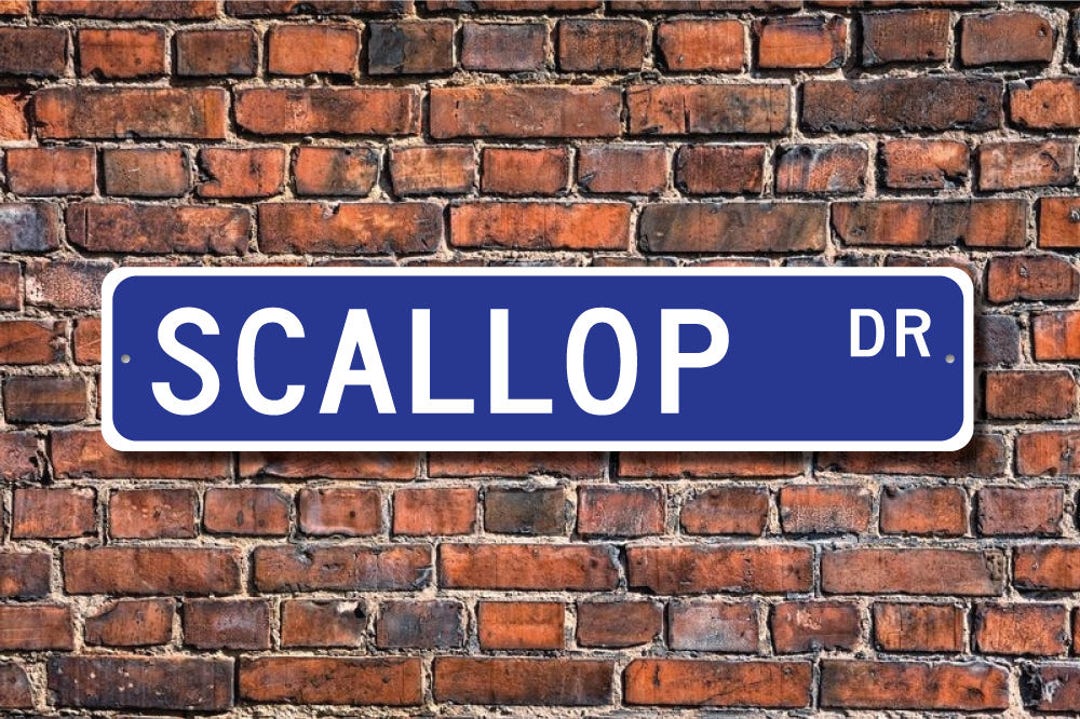Scallop, Scallop Gift, Scallop Sign, Scallop Decor, Scallop Lover ...