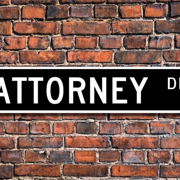 Attorney Sign - Etsy