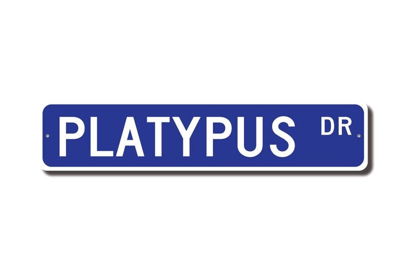 Platypus, Platypus Gift, Platypus Sign, Platypus Decor, Platypus Lover ...