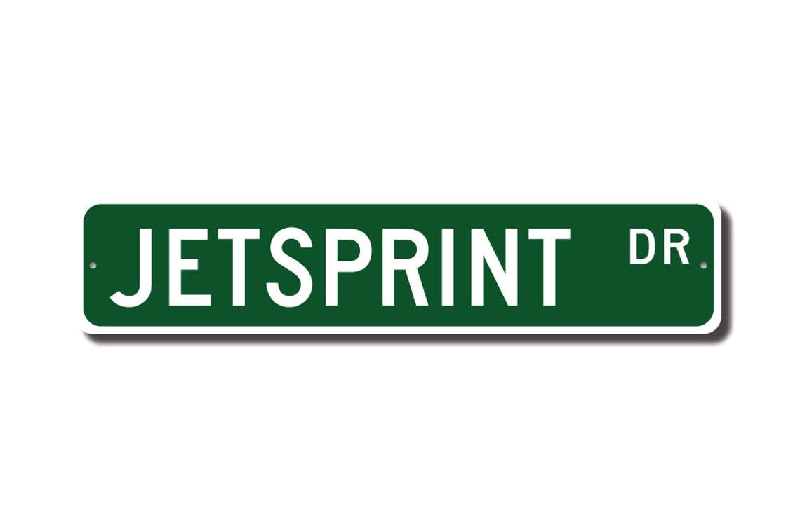 Jetsprint Jetsprint Sign Jetsprint Fan Jetsprint | Etsy