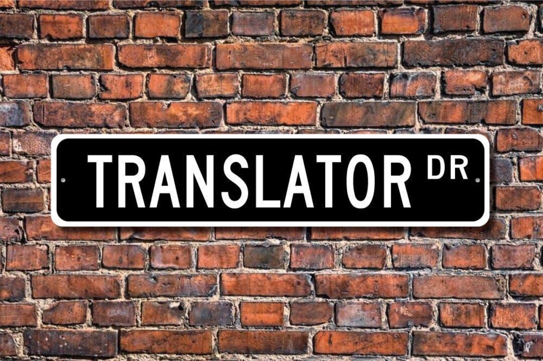 Translator, Translator Gift, Translator Sign, Foreign Languages ...