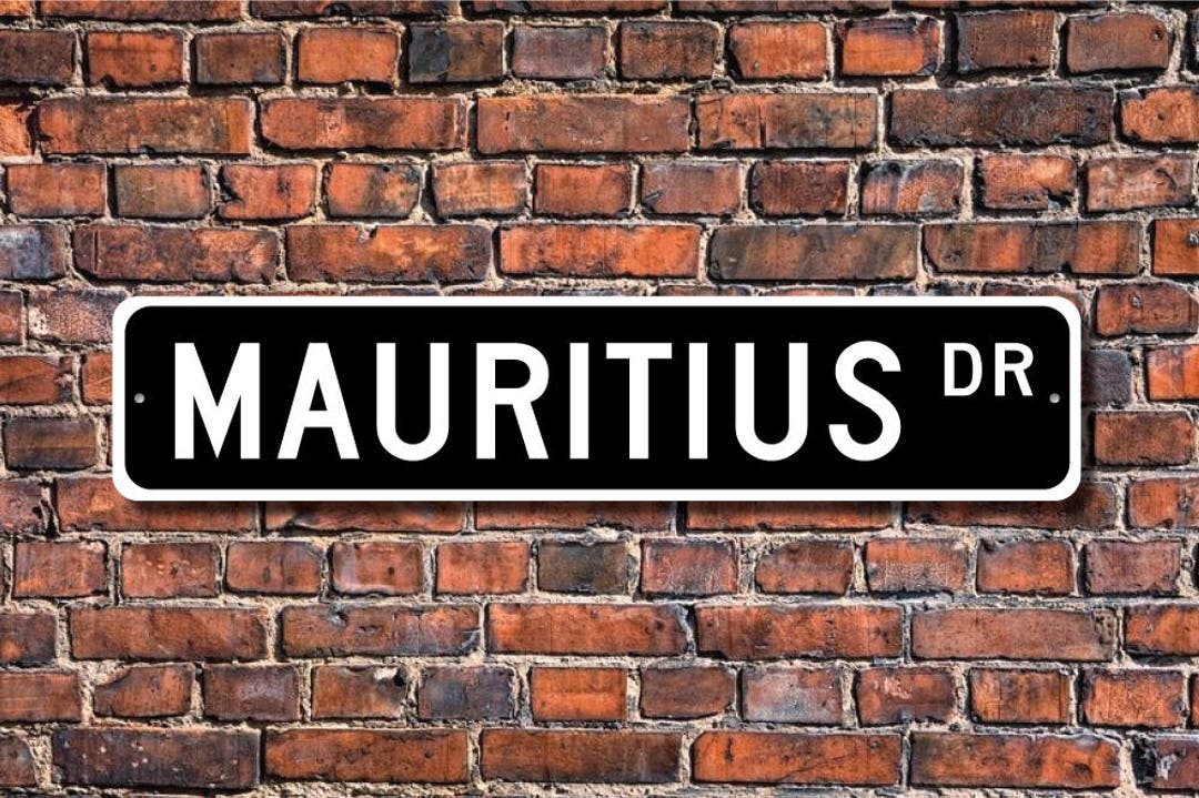 Mauritius, Mauritius Gift, Mauritius Sign, Souvenir Sign, Mauritius ...