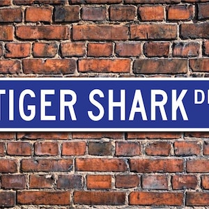 Tiger Shark, Tiger Shark Gift, Tiger Shark Sign, Tiger Shark Decor ...