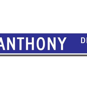 Anthony, Anthony Sign, Anthony Gift, Child Gift, Grandchild Gift ...