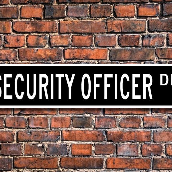 Security Sign - Etsy