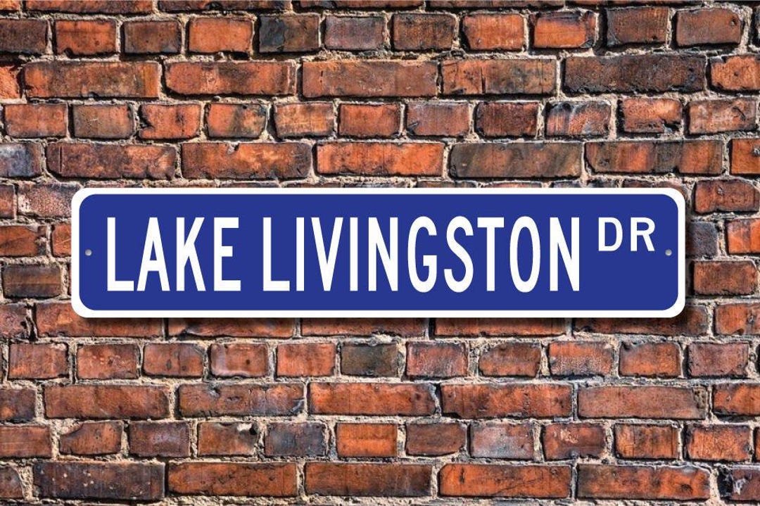 Lake Livingston, Lake Livingston Sign, Lake Livingston Gift, Texas Lake ...