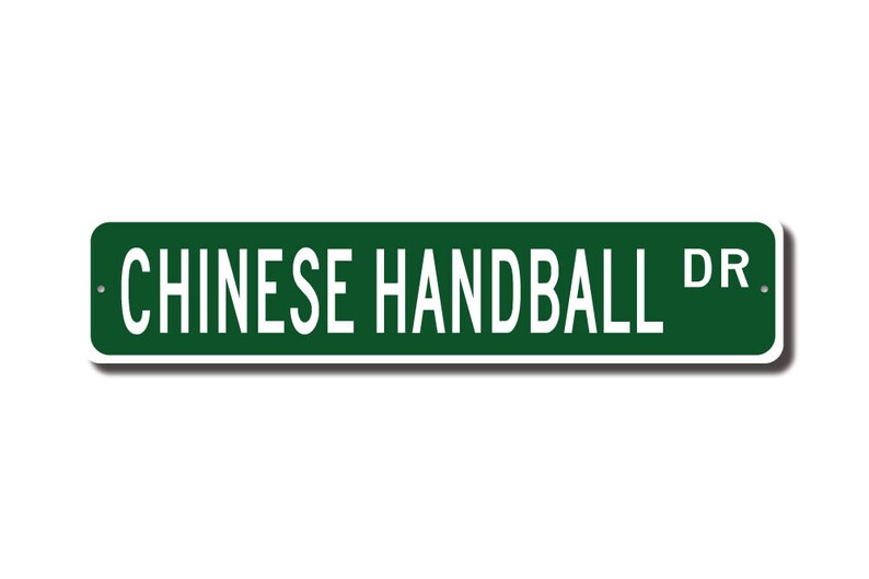 Chinese Handball Chinese Handball Sign Chinese Handball | Etsy