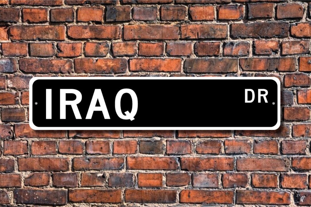 Iraq Sign, Iraq Decor, Iraq Gift, Iraq Souvenir, Iraq Keepsake, Iraq ...