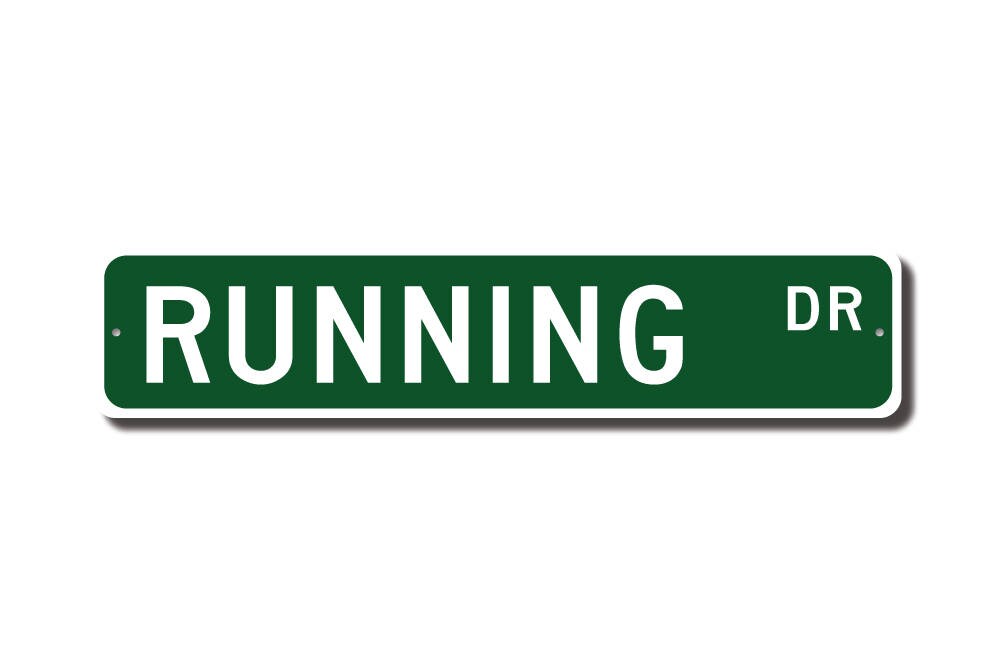 Running Running Sign Running Fan Running Participant | Etsy