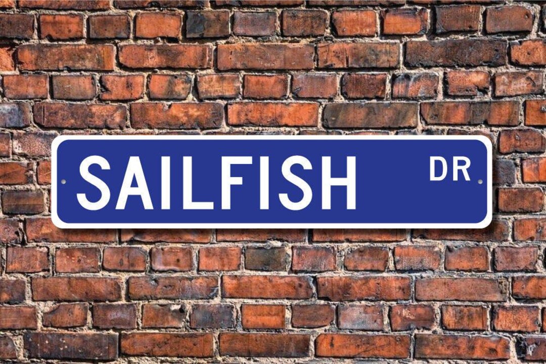 Sailfish, Sailfish Gift, Sailfish Sign, Sailfish Decor, Sailfish Lover ...