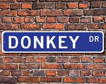 Custom Donkey Sign - Etsy