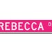 Rebecca, Rebecca Sign, Rebecca Gift, Child Gift, Grandchild Gift ...