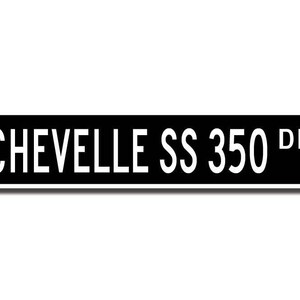 Chevelle SS 350, Chevrolet Chevelle SS 350 Sign, Chevelle SS 350 Gift ...