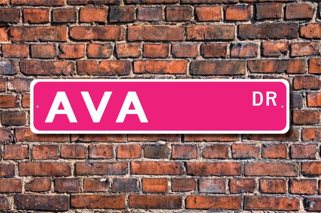 Ava Ava Sign Ava Lover Ava Gift Child Gift Grandchild - Etsy