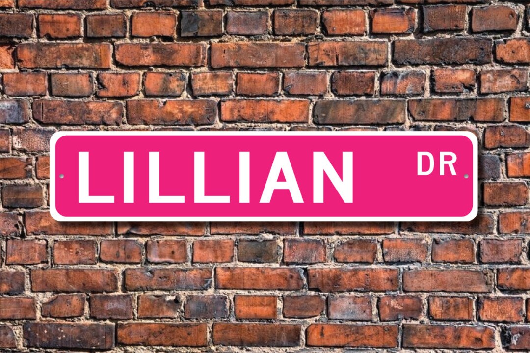 Lillian, Lillian Sign, Lillian Birthday Gift, Lillian Lover, Child Gift ...