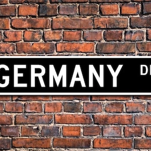 Germany Sign, Germany Wall Decor, Germany Gift, Germany Souvenir Sign ...